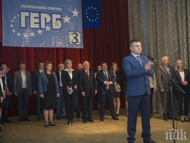 Кандидатът на ГЕРБ за кмет на Божурище Георги Димов Ще изградим нова добре подредена и силна