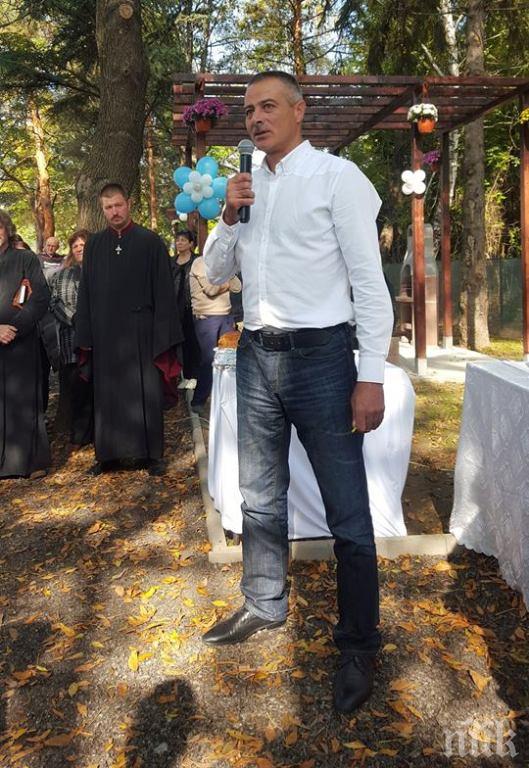 Димитър Сичанов кандидатът на ГЕРБ за кмет на район „Панчарево” Завършихме новия парк в с