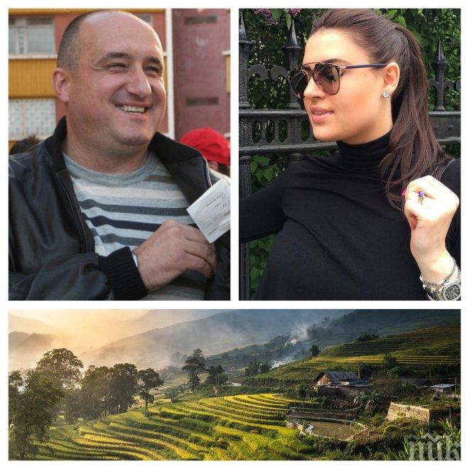 ГОРЕЩА ИНТРИГА Щерката на Галев на тайна среща с баща си Ето къде