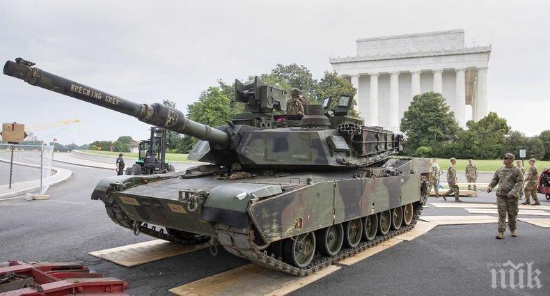 В САЩ Руска държавна медия се подиграва на американския военен парад
