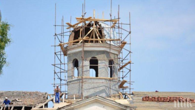 В Сарая събират пари за да си довършат църквата Информационна агенция ПИК