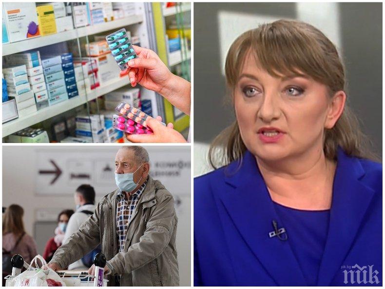 Министър Сачева Притеснявам се за майка ми и сина ми Но не бива да се поддаваме на паниката и