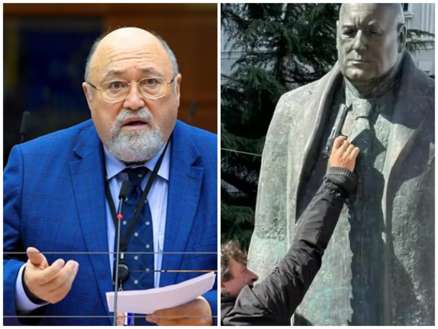 Евродепутатът Александър Йорданов гневен Демонстрацията Разстрел на