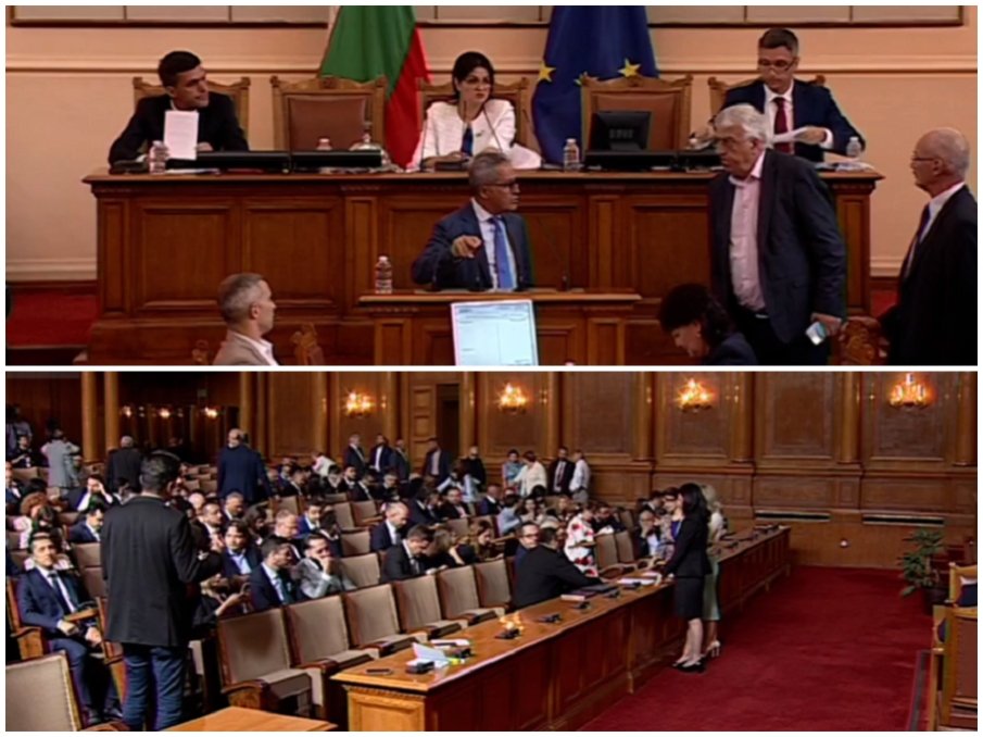 ГОРЕЩО В ПИК Tv Крясъци и обиди в пленарна зала некоалицията е в