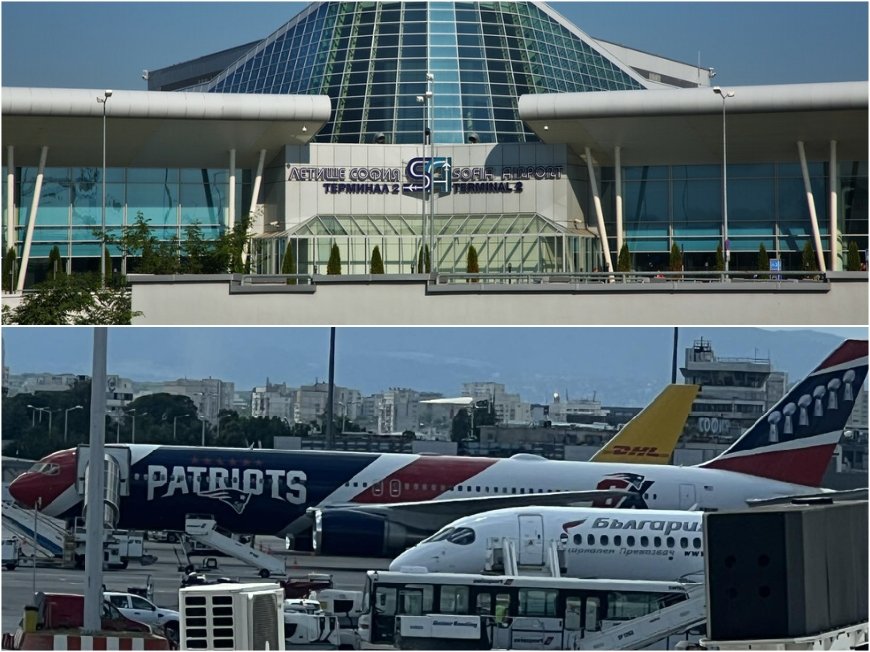 САМО В ПИК Мистерия с огромен американски самолет на Летище София СНИМКИ Информационна