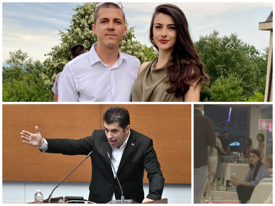 КАКВА ИДИЛИЯ Насред корупционния скандал Лена и Миро вдигат наздравици с шампанско в любимия