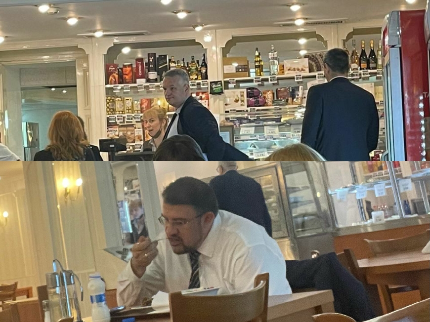 СКАНДАЛ В ПИК ПП бойкотират парламента но обядват в евтиния бюфет СНИМКИ Информационна