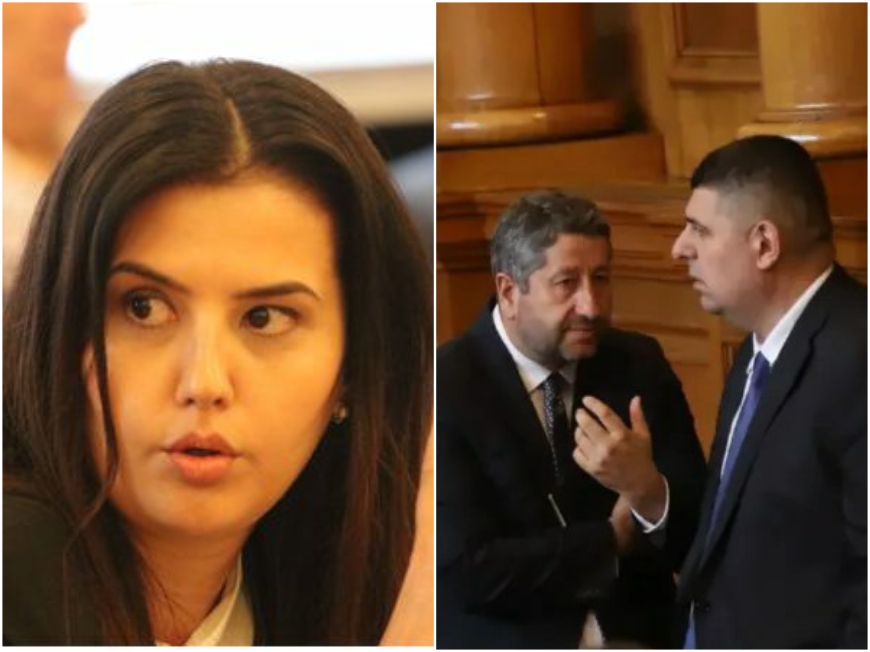 САМО В ПИК Бурни разговори между депутати на ДБ и ГЕРБ СНИМКИ Информационна агенция ПИК