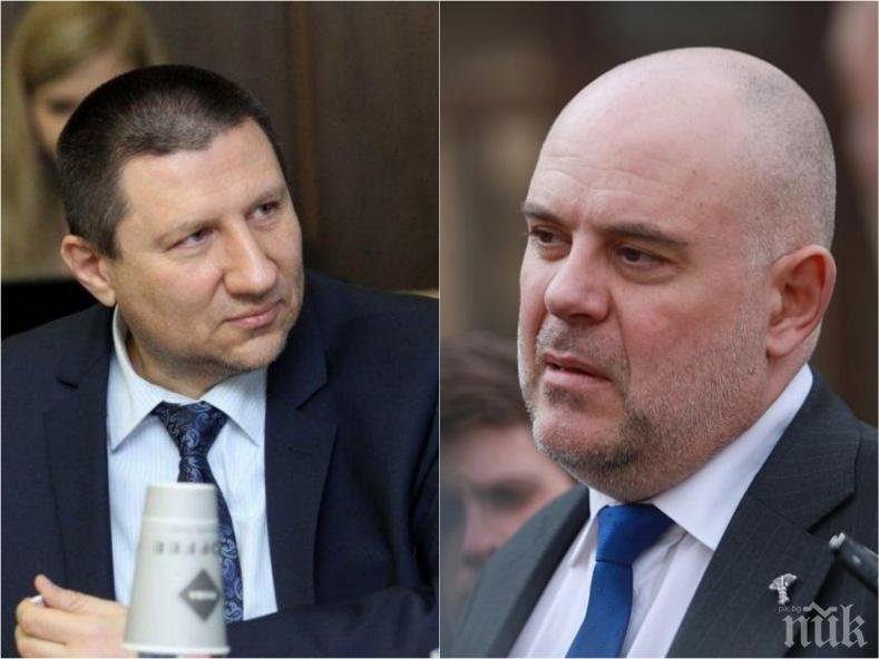 БОМБА В ПИК Сензационен запис между Гешев и Сарафов част от