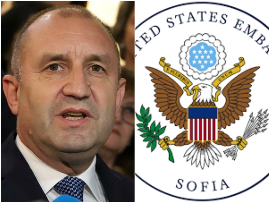 ГЪРМИ СКАНДАЛ В МРЕЖАТА Американското посолство зове за протест срещу Радев в София