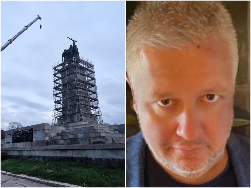ИЗВЪНРЕДНО В ПИК Tv Екшън пред Паметника на Съветската армия след новината че го бутат