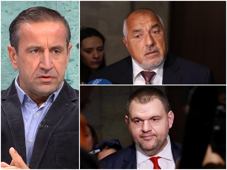 Георги Харизанов РАЗГРОМИ тв анализатори По три пъти в минута споменавате името на Пеевски