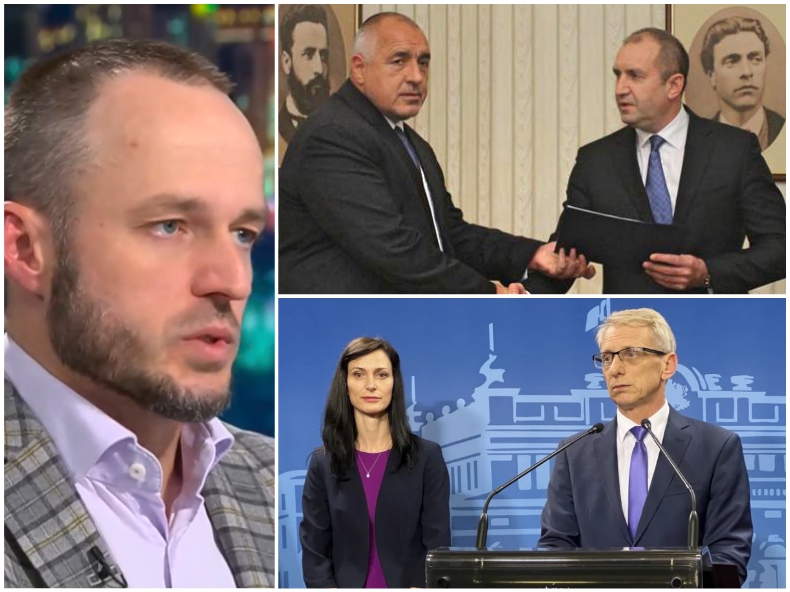 ГОРЕЩ КОМЕНТАР Политологът доц Стойчо Стойчев след телевизионния рев на Денков Обръщението