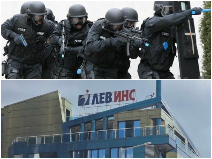 ИЗВЪНРЕДНО И ПЪРВО В ПИК Маскирани полицаи нахлуха с автомати в Лев