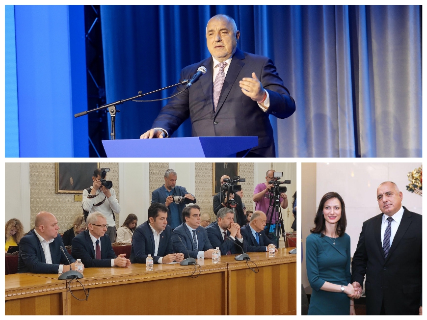 ИЗВЪНРЕДНО В ПИК Tv Ротация май ще има Борисов оптимист за преговорите взе на подбив Тагарев