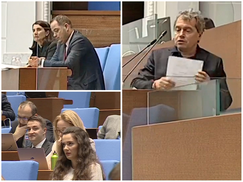 СТРАСТИ В ПАРЛАМЕНТА Тошко Йорданов заговори за трупове и засече нахиления Божанков