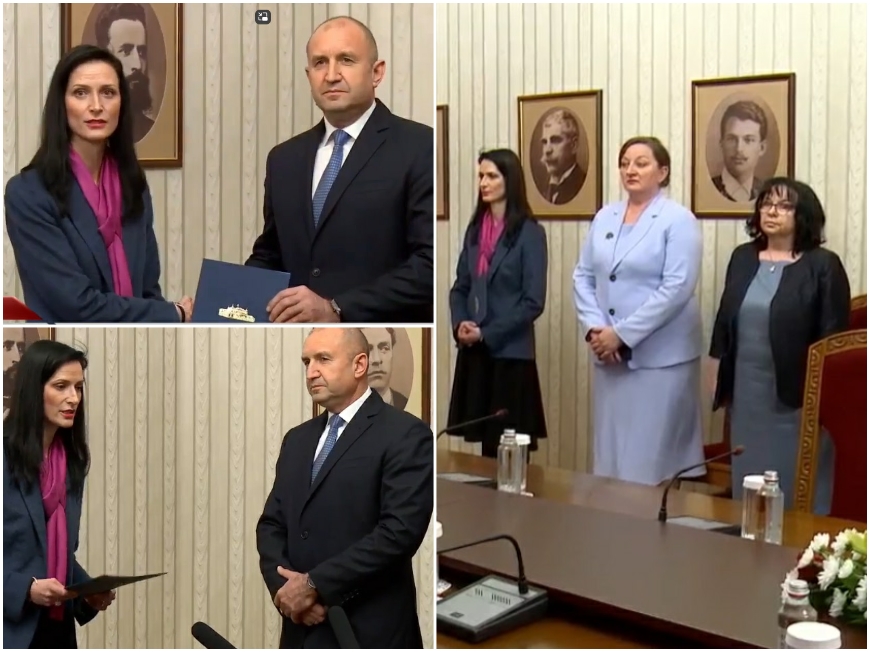 ИЗВЪНРЕДНО В ПИК Tv ШОК Бойко клекна Мария Габриел върна изпълнен мандата на Радев НА ЖИВО