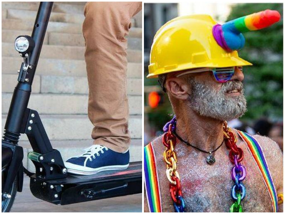 ГОРЕЩ КОМЕНТАР Ако се чувствате и възприемате като агресивен терорист травестит с тротинетка