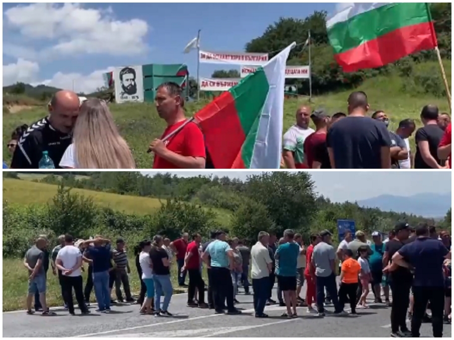 НЕДОВОЛСТВОТО ПРОДЪЛЖАВА Животновъдите пак затварят Подбалканския път заради зеления терор