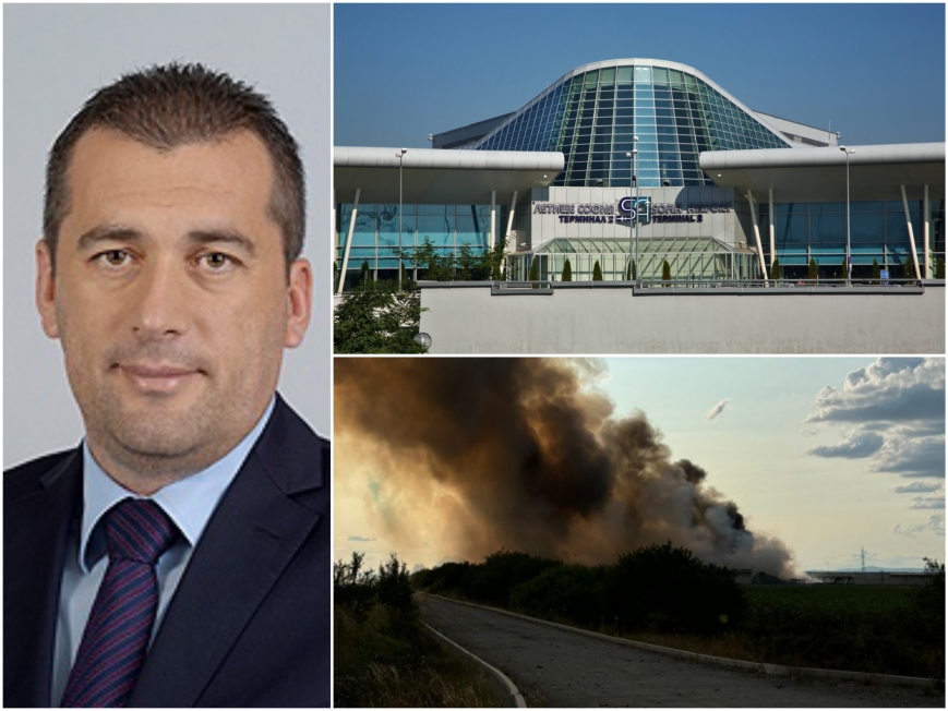 САМО В ПИК Шефът на РВД разкри има ли опасност за полетите от и до Летище София след огнения ад