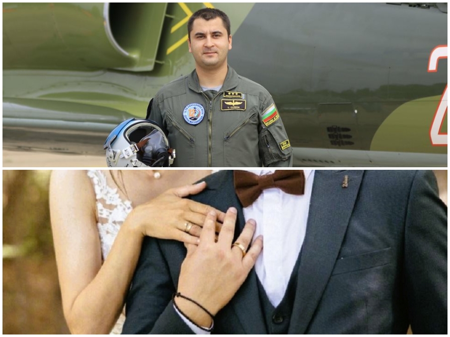 ТРАГЕДИЯТА Е НЕОПИСУЕМА Тъжен ден Вместо сватба погребение на загиналия летец Венцислав