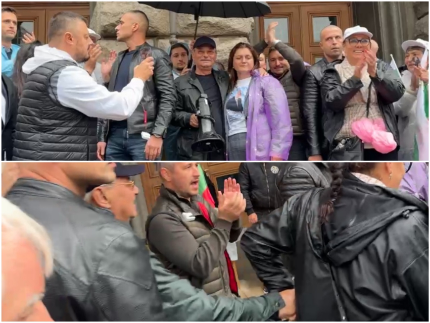 МЪЛНИЯ В ПИК Какво се случва с Доган Водят Сокола за ръка на малобройния протест в подкрепа на