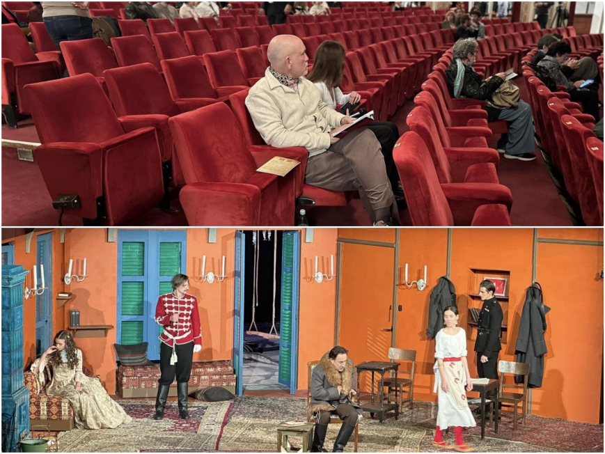 Колтуклиева гневно след като не издържа и си тръгна преди края на Оръжията и човекът Отвратена