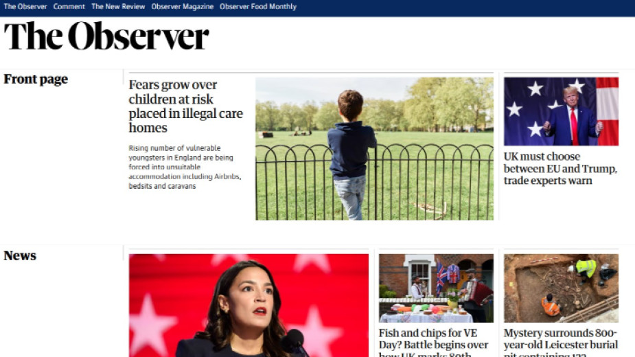 Стачка на журналисти на Острова заради продажбата на в Обзървър Информационна агенция ПИК