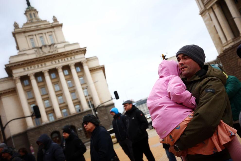 Бащи на протест Искаме равни права върху децата ни при раздяла Информационна агенция ПИК