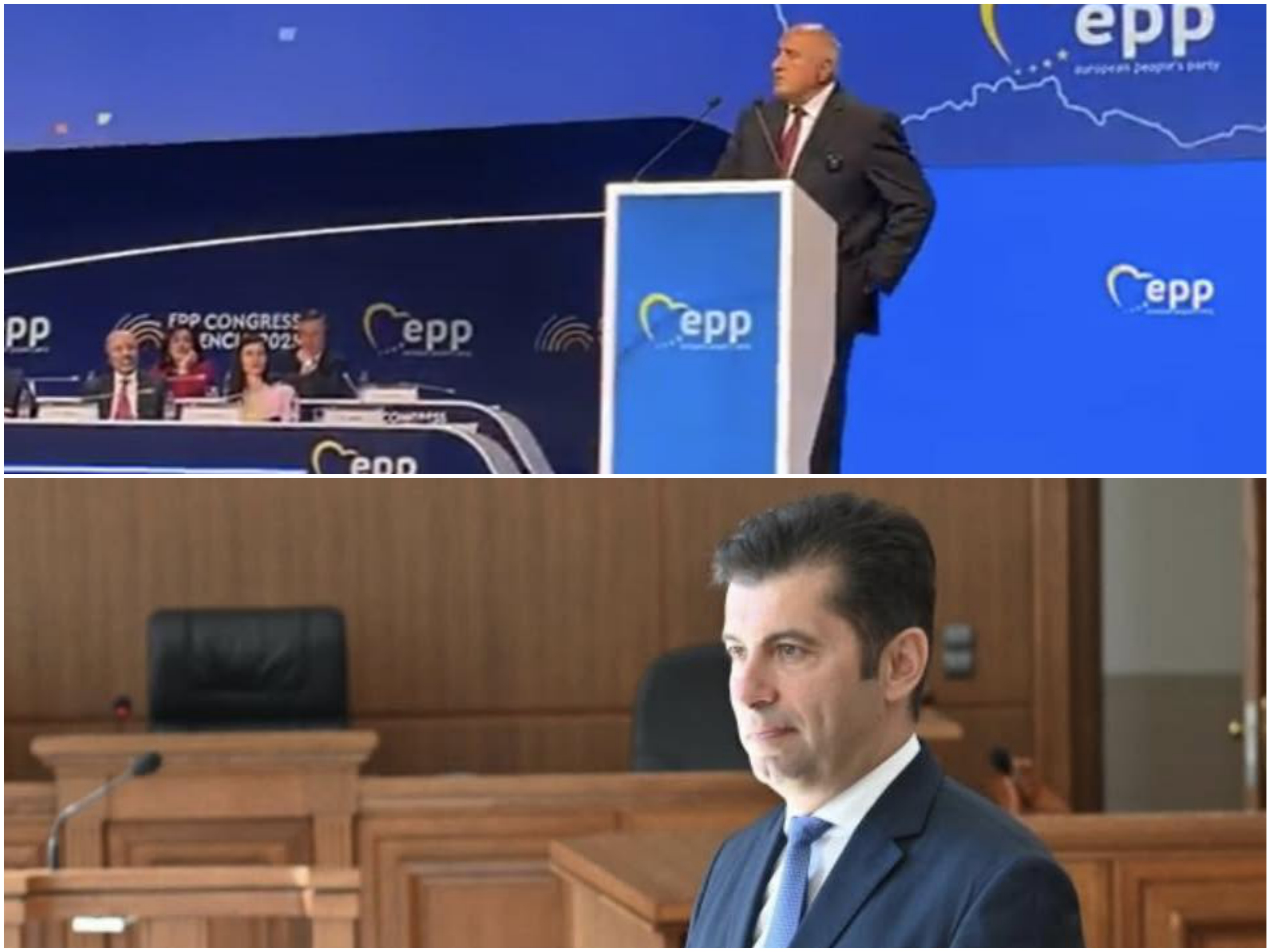 Размазващо сравнение за обрата в живота на Кирил Петков и Бойко Борисов единият е на