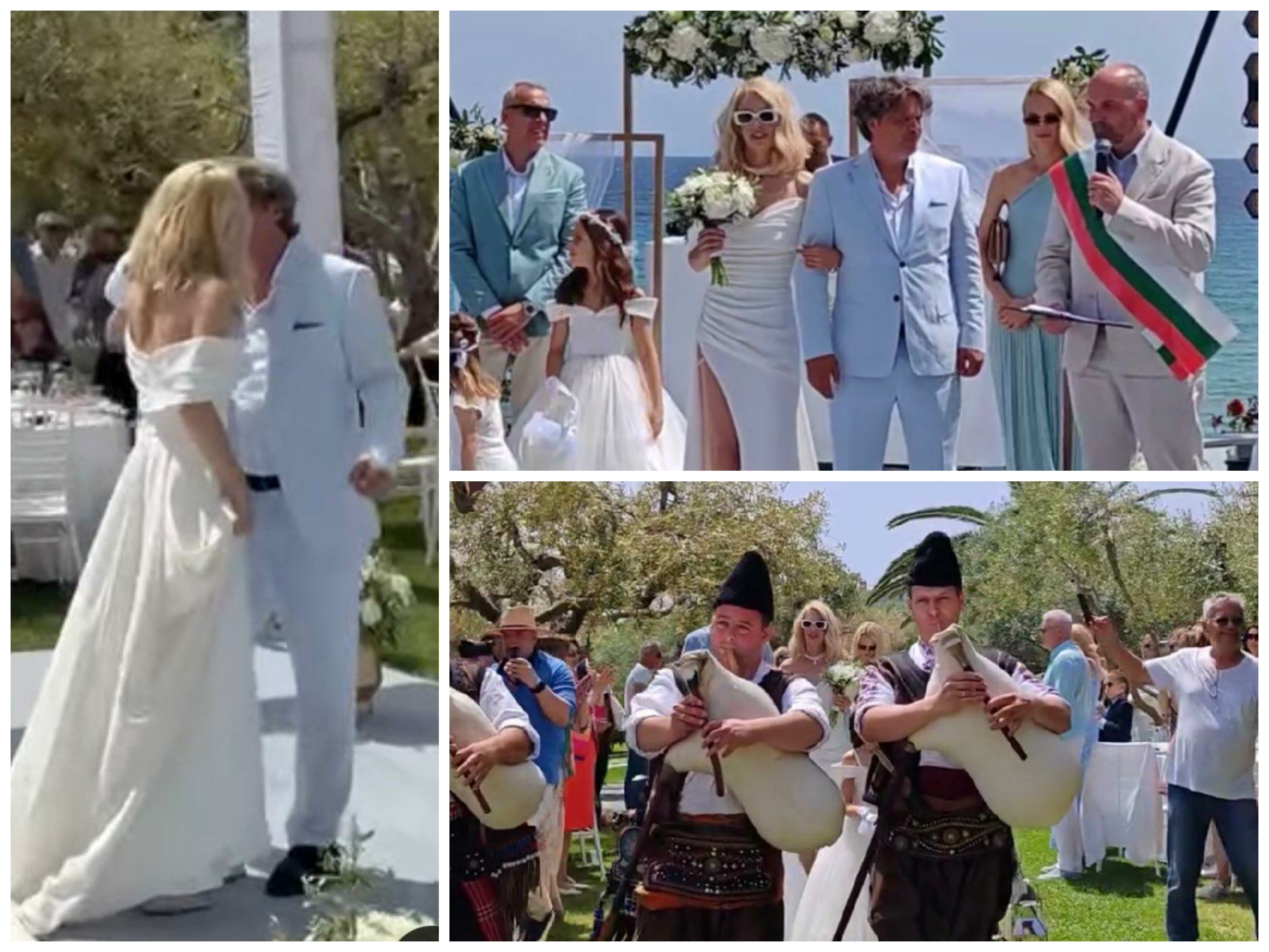 ГОРЧИВО! Повече от 400 гости уважиха сватбата на журналиста Васил Петев ...