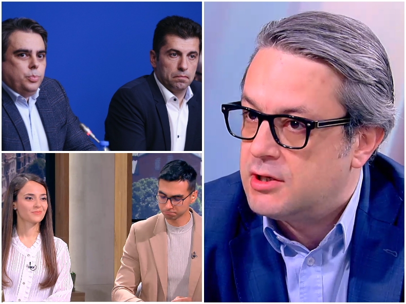 БРУТАЛНА ФИКСАЦИЯ Тома Биков ПОСТАВИ НА МЯСТО напористите водещи на бТВ Кирил и Асен са