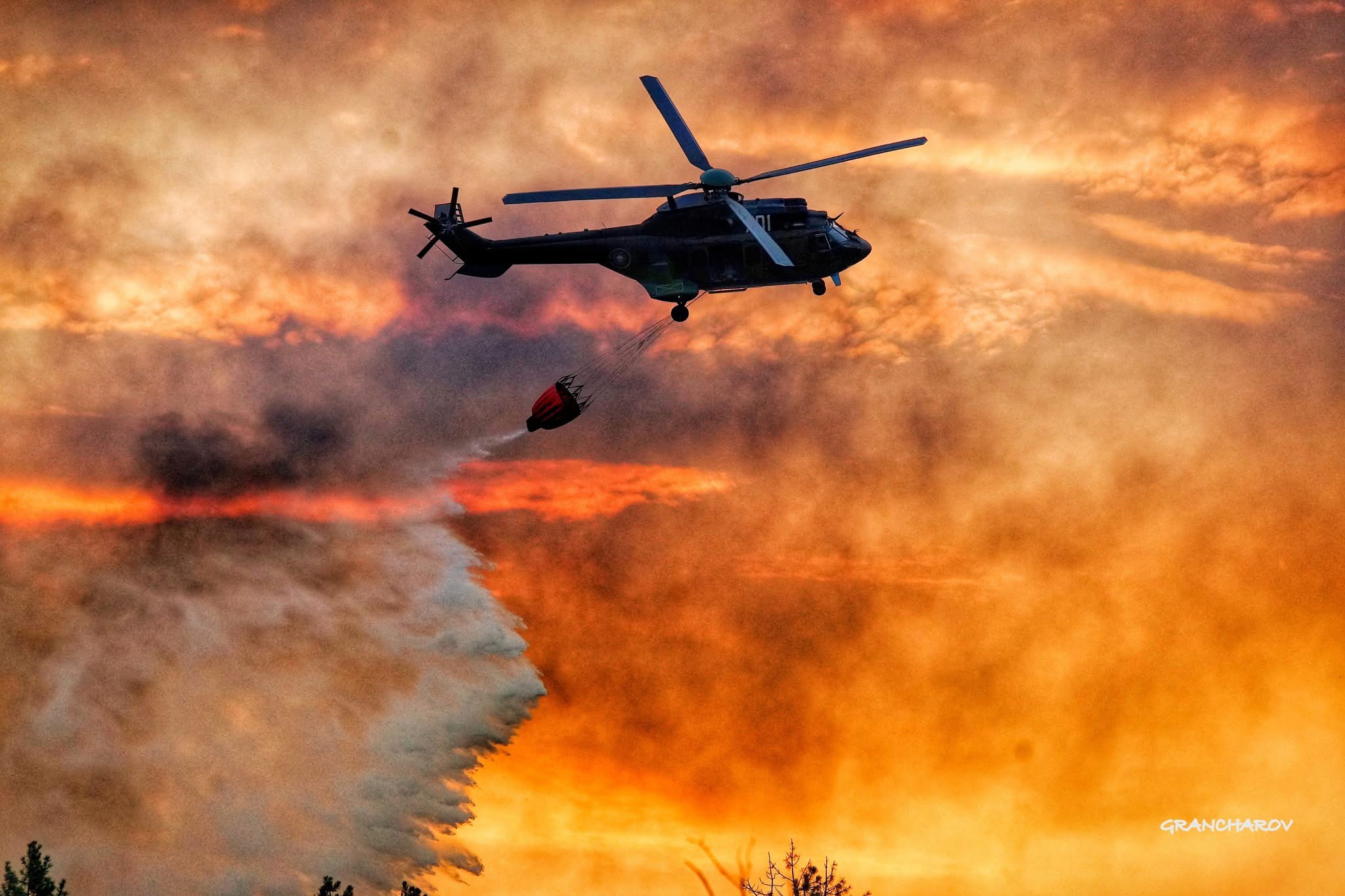 ОГНЕНО БЕДСТВИЕ Пожарът над Илинденци се разрастна Информационна агенция ПИК